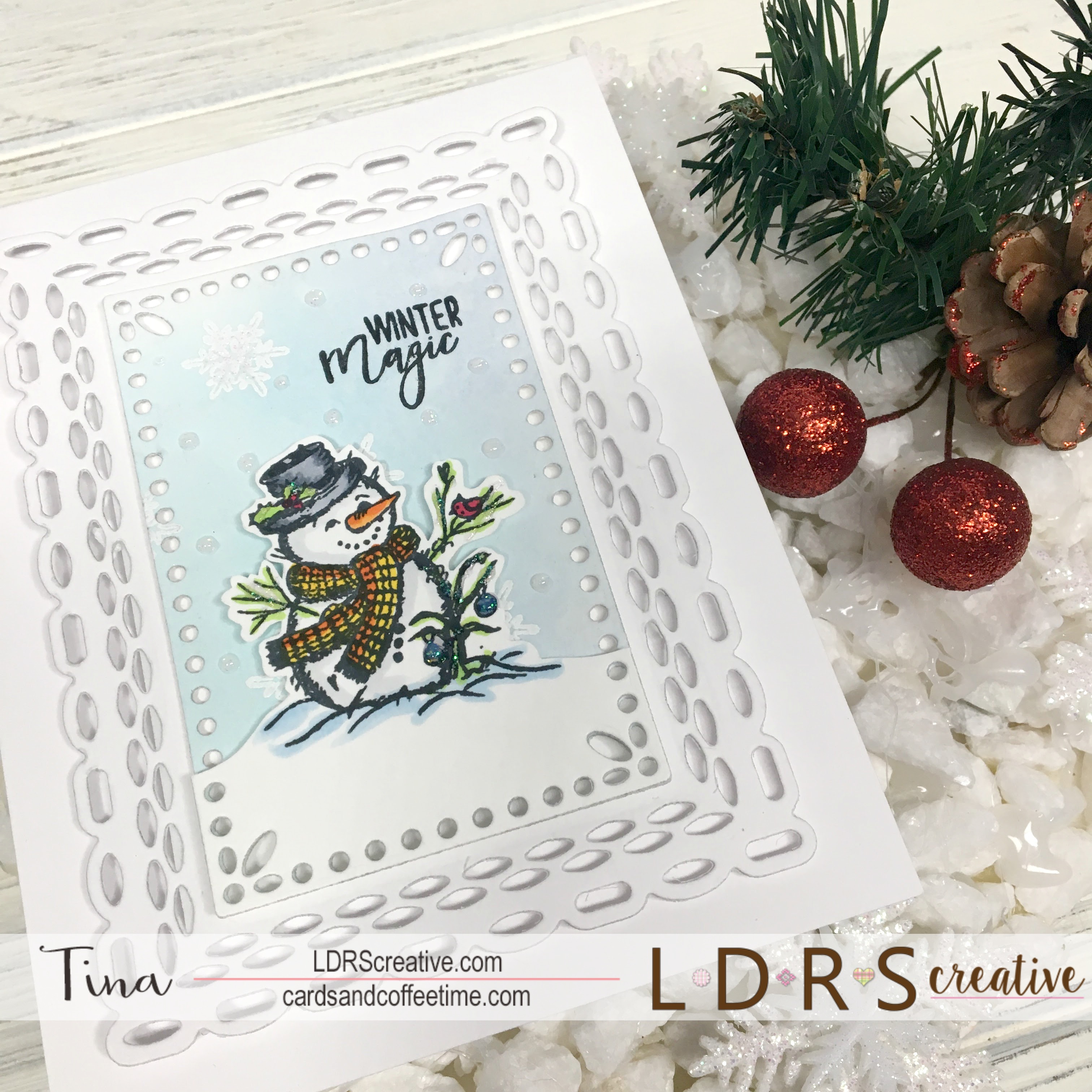 LDRS Creative – Hot Chocolate | Cards and Coffee Time