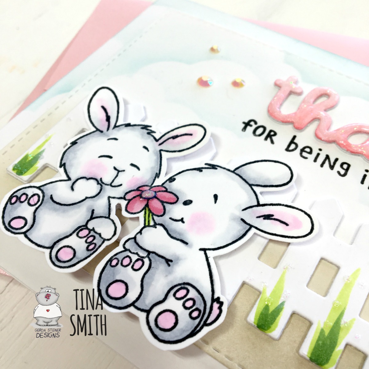 Gerda Steiner Designs – Bunny Friends | Cards and Coffee Time