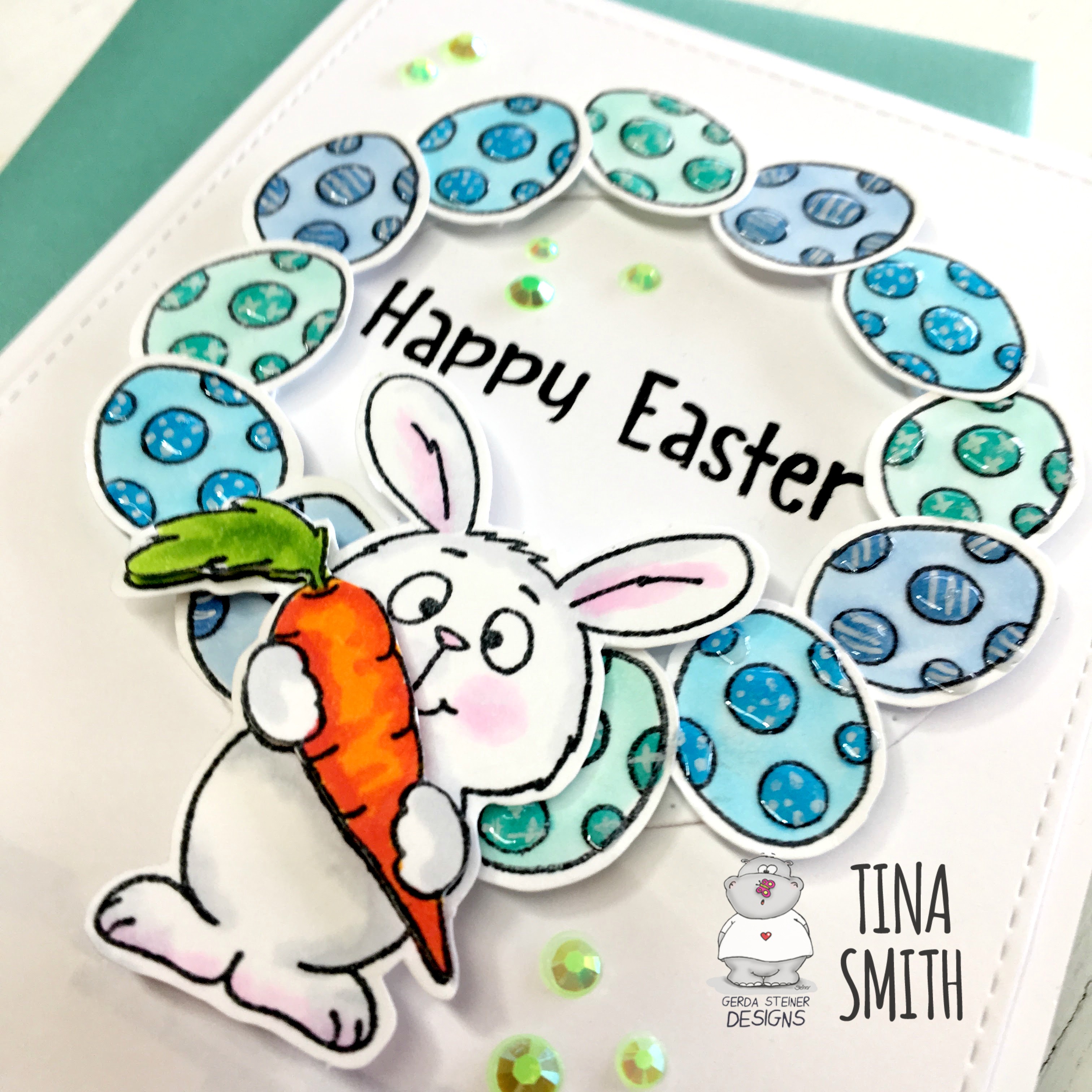 Gerda Steiner Designs – Easter Bunnies | Cards and Coffee Time