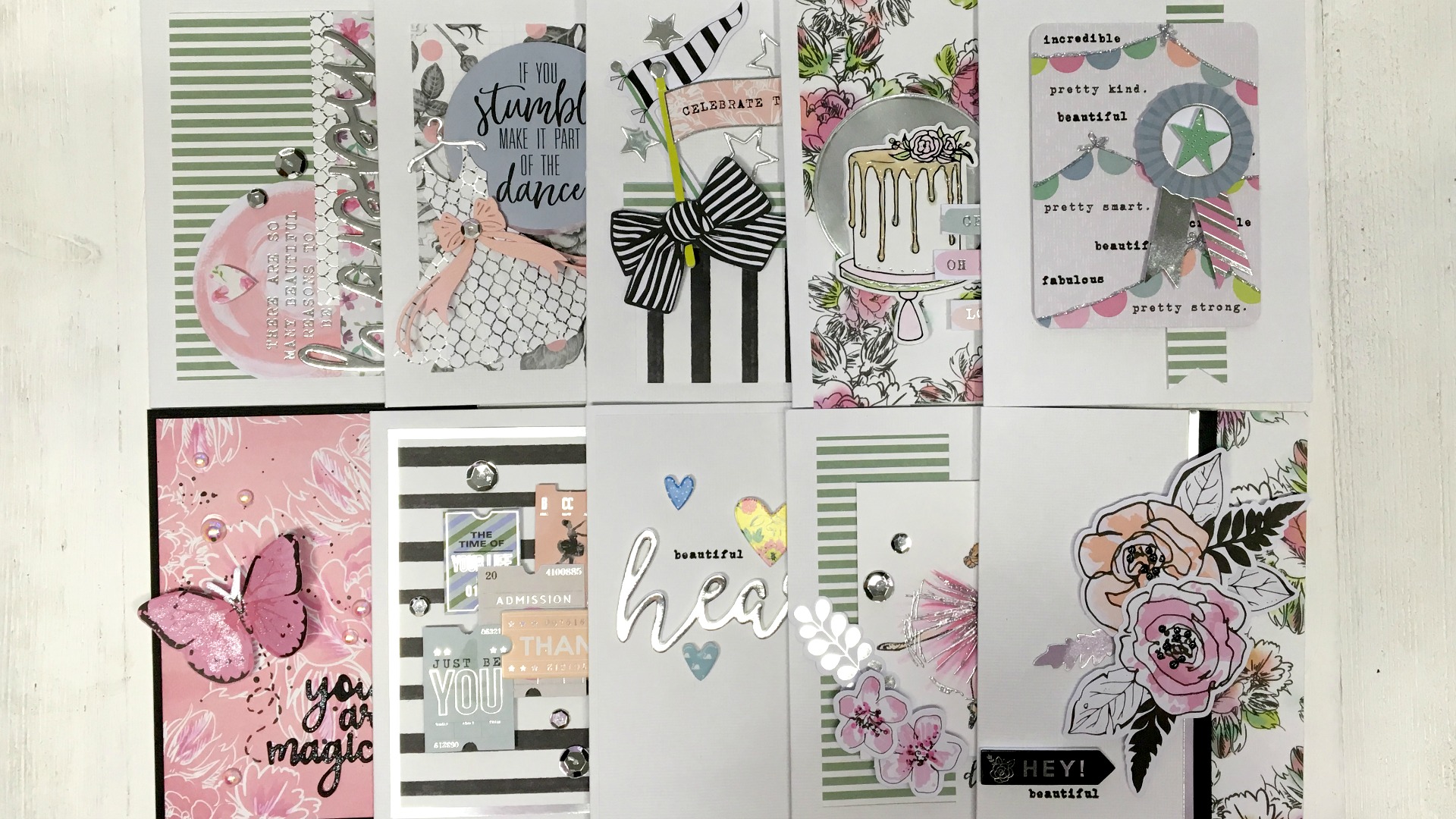 Spellbinders – Card Kit of the Month – April 2019 | Cards and Coffee Time