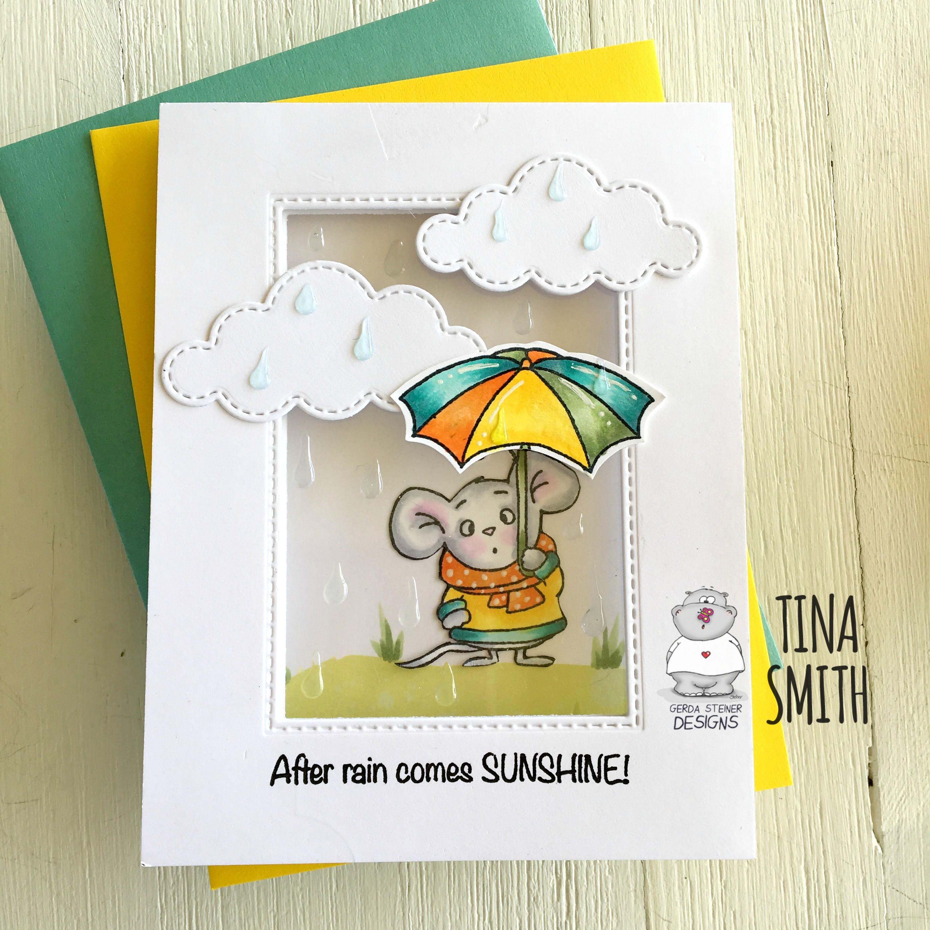 Gerda Steiner Designs – Under the Weather | Cards and Coffee Time