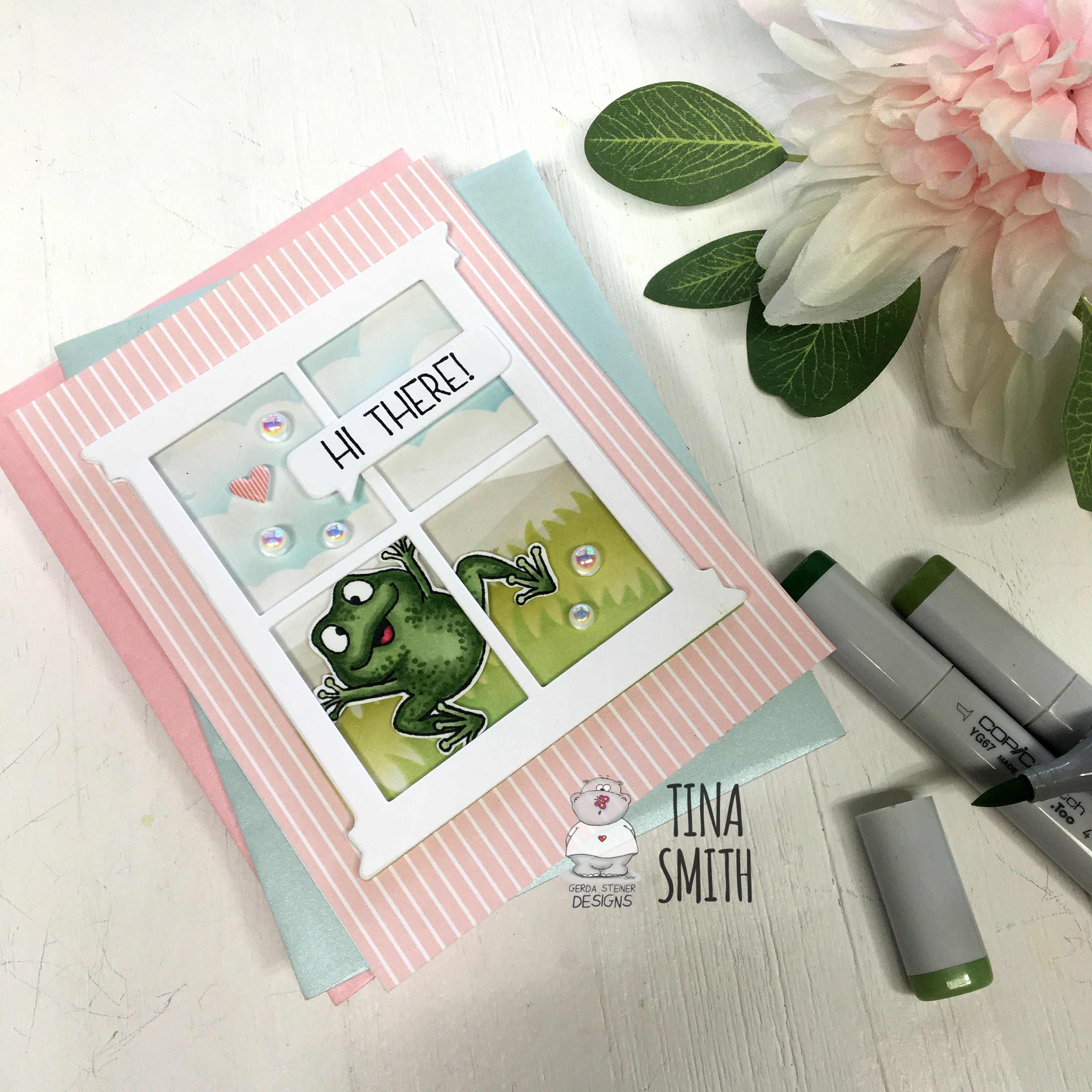 Gerda Steiner Designs – Frogs | Cards and Coffee Time