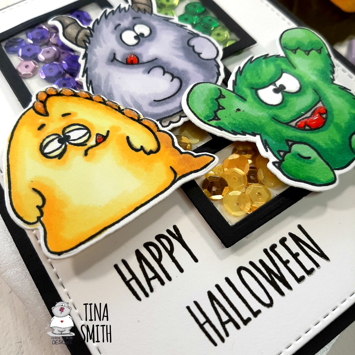 Gerda Steiner Designs – Coffee Monster | Cards and Coffee Time