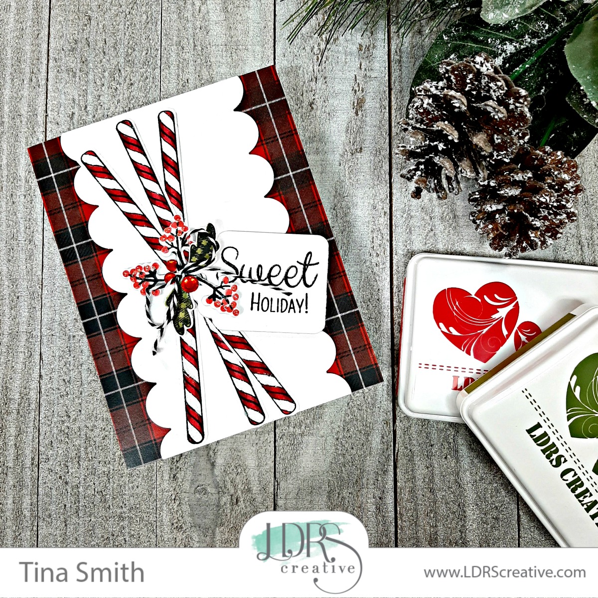 LDRS Creative – Goody Gumdrops Christmas Card | Cards and Coffee Time