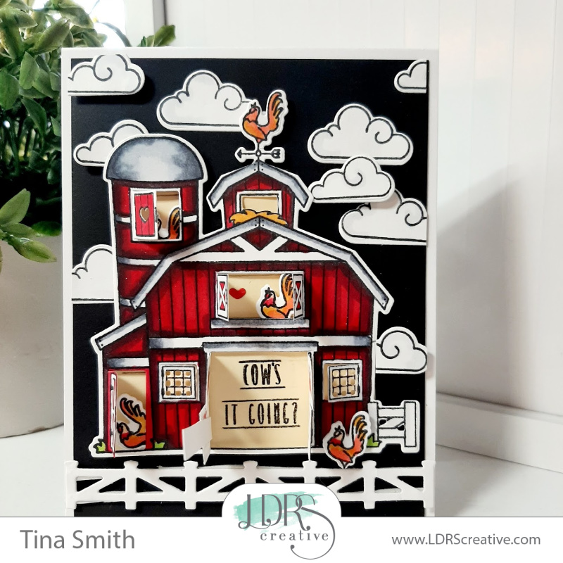 LDRS Creative – Barnyard | Cards and Coffee Time