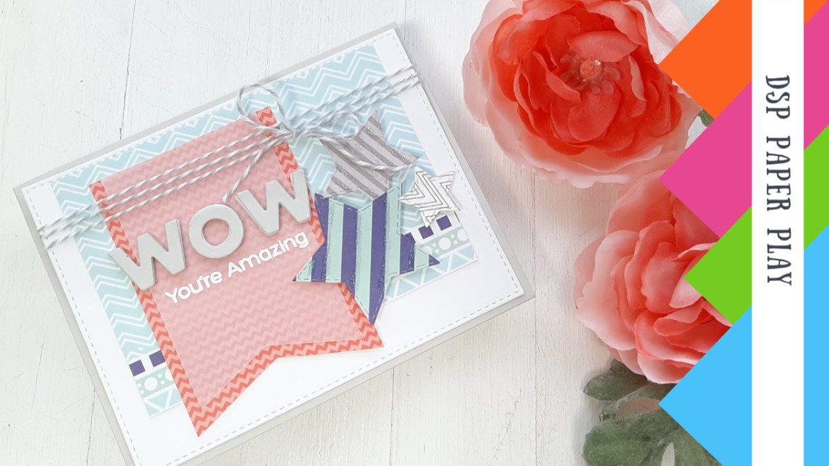 DSP Patterned Paper Play #1 | Cards and Coffee Time