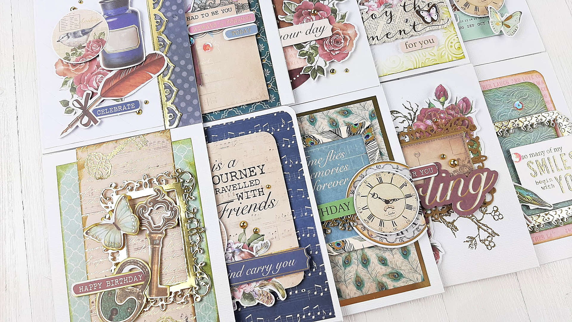 Spellbinders | Card Kit of the Month | July 2020 | Cards and Coffee Time