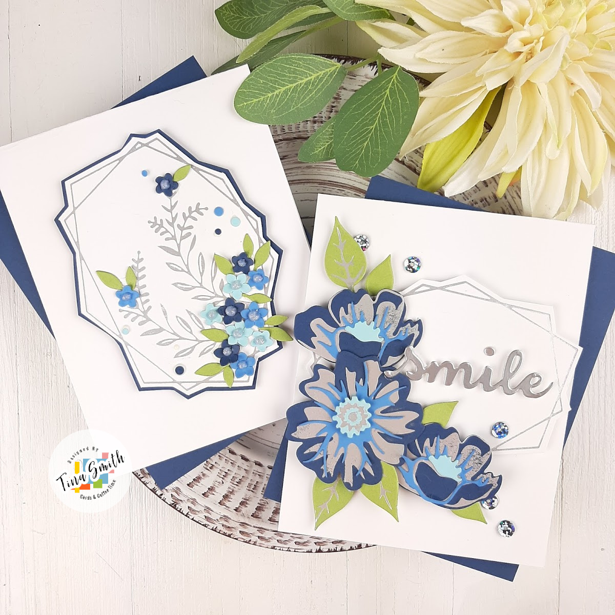 Spellbinders – Layered Glimmer Collection | Cards and Coffee Time