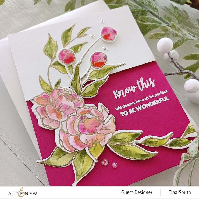 Altenew Quiet Reflections Stamps/Dies/Stencils/Embossing Folders ...