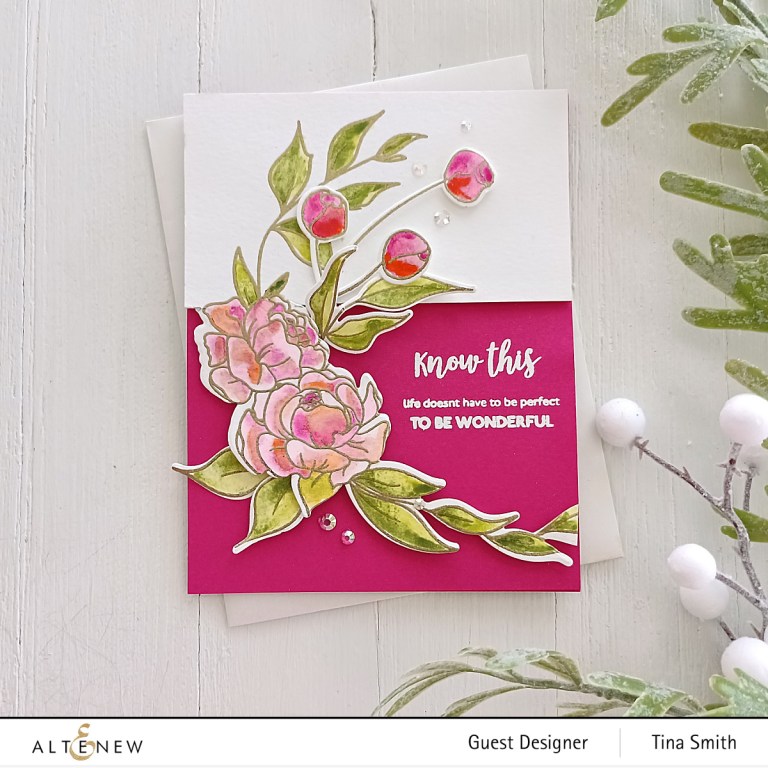 Altenew Quiet Reflections Stamps/Dies/Stencils/Embossing Folders ...