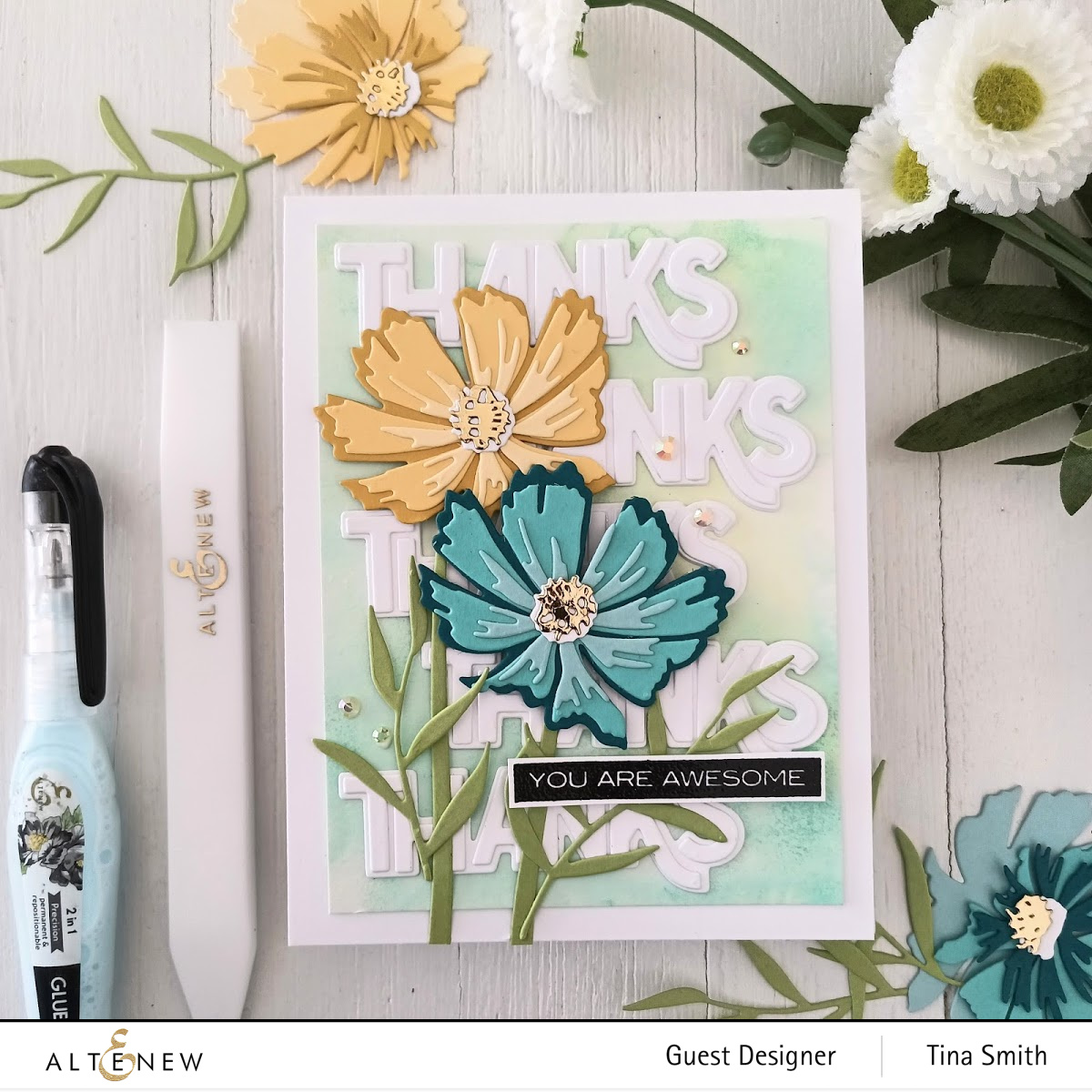 Altenew Craft-A-Flower: Cosmos Release Blog Hop + Giveaway | Cards and ...