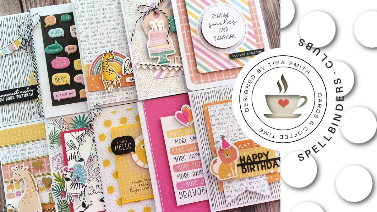 Spellbinders | Card Kit of the Month | June 2021 | Cards and Coffee Time
