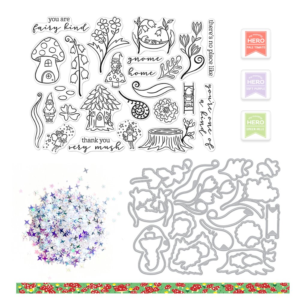 Hero Arts – My Monthly Hero | July 2021 Kit | Cards and Coffee Time