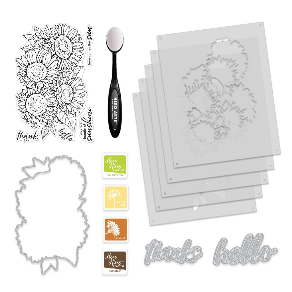 Hero Arts – My Monthly Hero | September 2021 Kit | Cards and Coffee Time