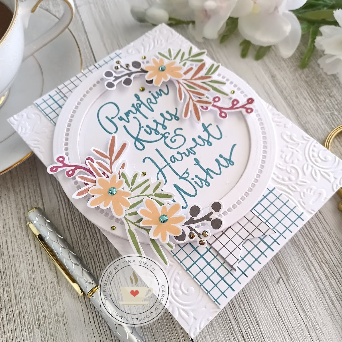 Try It Out Tuesday | Pumpkin Kisses | Cards and Coffee Time