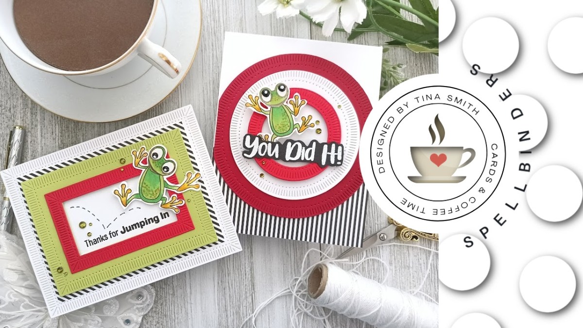 Spellbinders | Fluted Classics Collection | Cards and Coffee Time