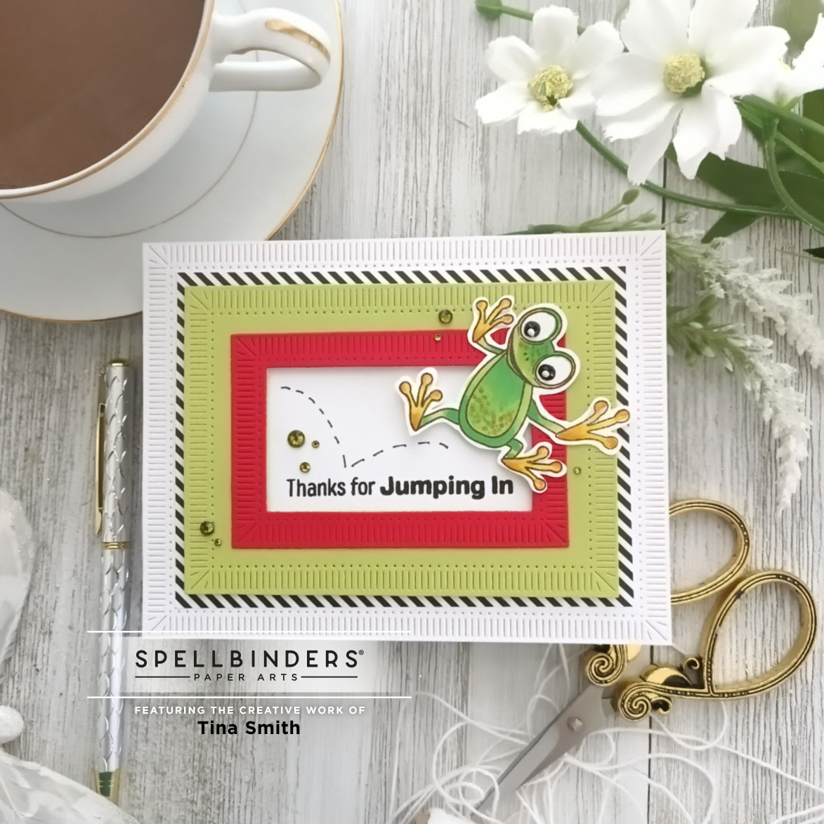 Spellbinders | Fluted Classics Collection | Cards and Coffee Time
