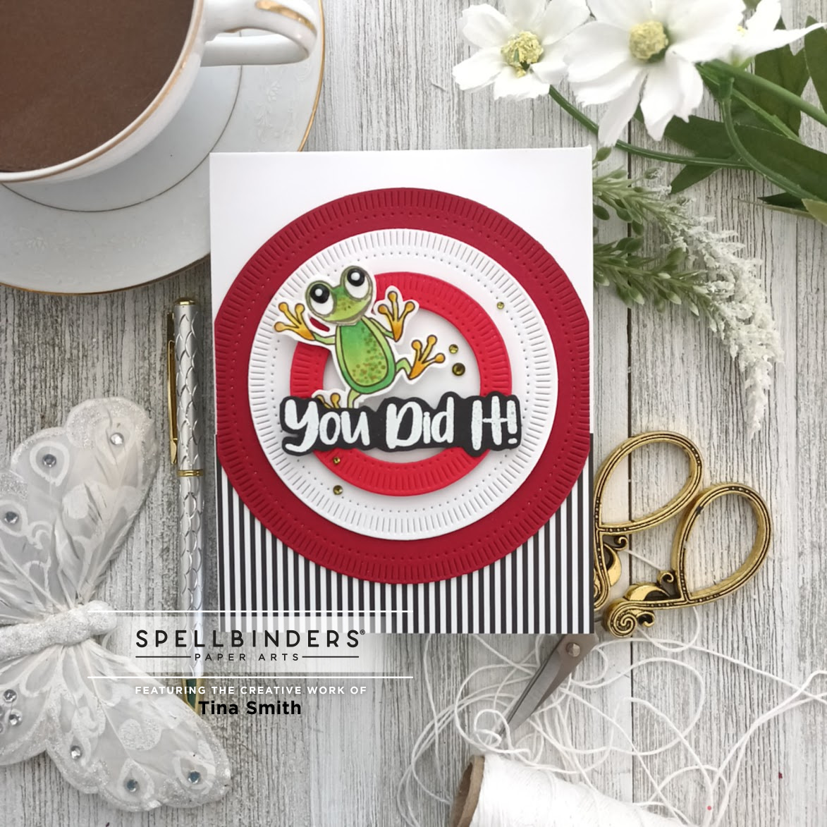 Spellbinders | Fluted Classics Collection | Cards and Coffee Time