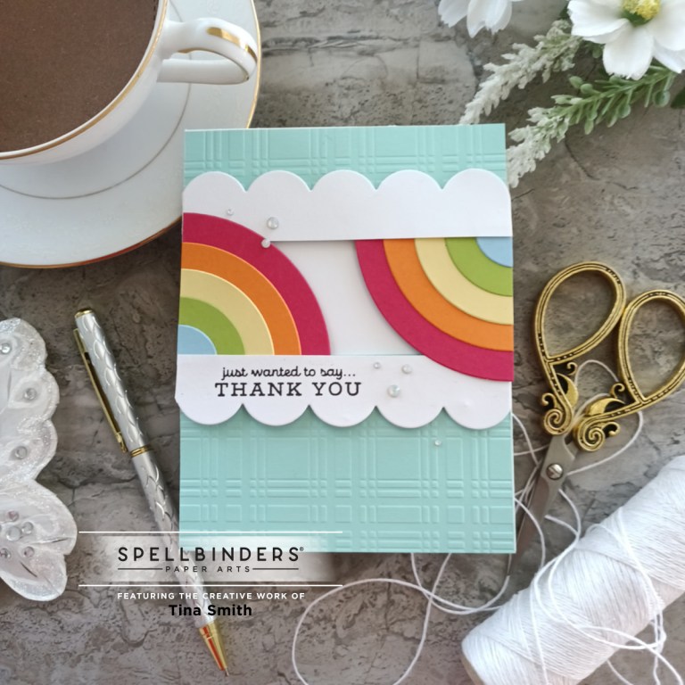 Spellbinders | Color Block Backgrounds Collection | Cards and Coffee Time