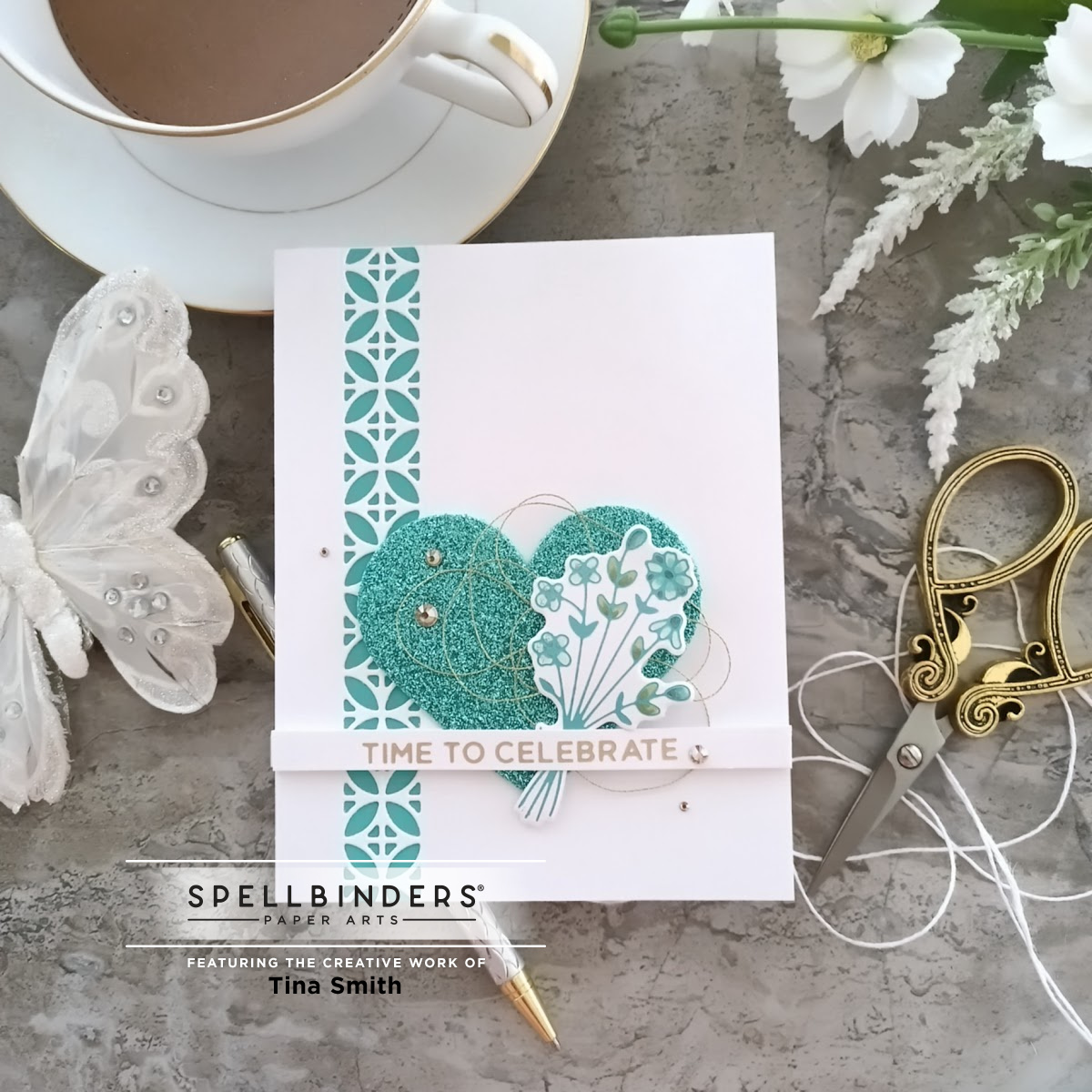 Spellbinders | Inspired Basics Collection | Cards and Coffee Time