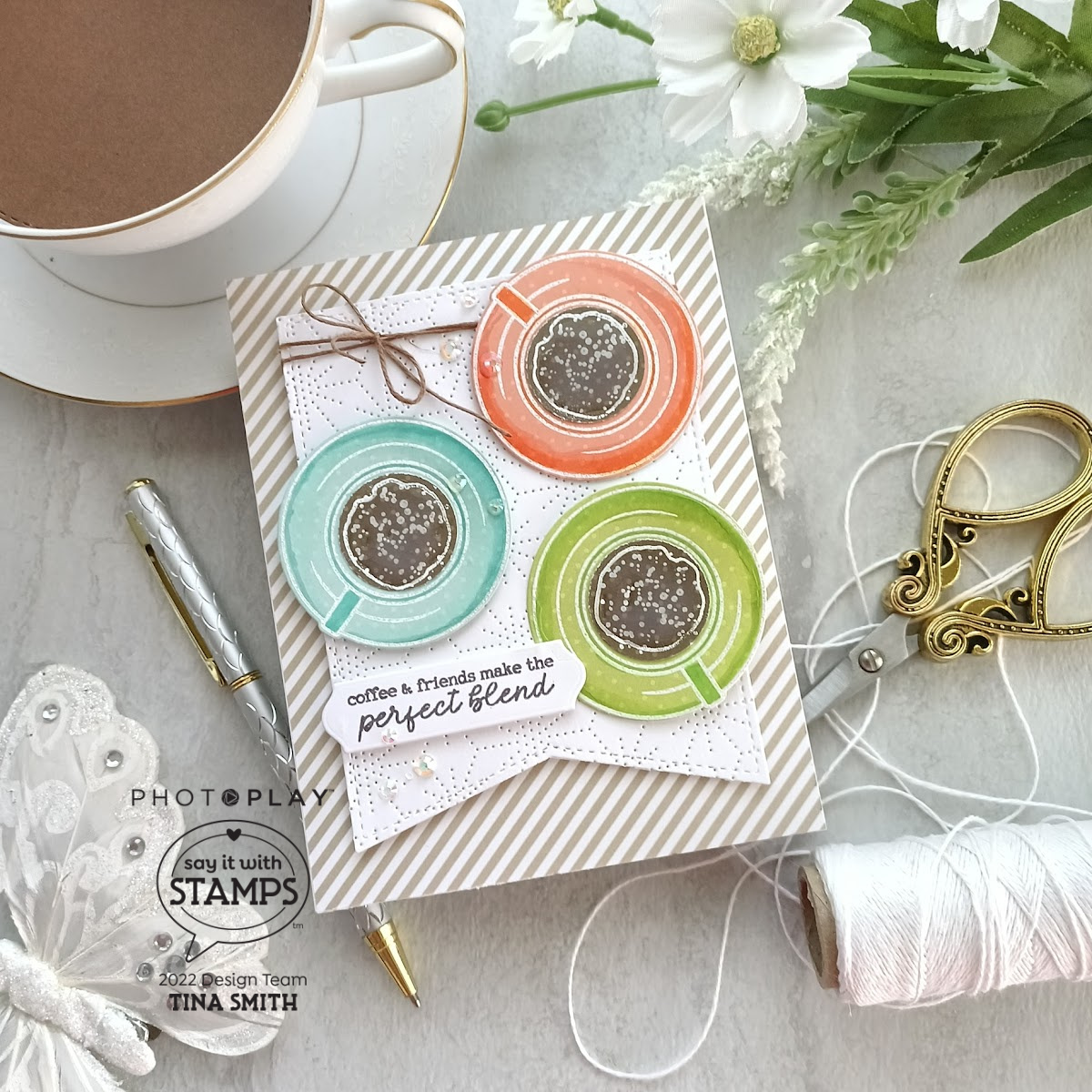 Photoplay #11 – Coffee & Friends | Cards and Coffee Time