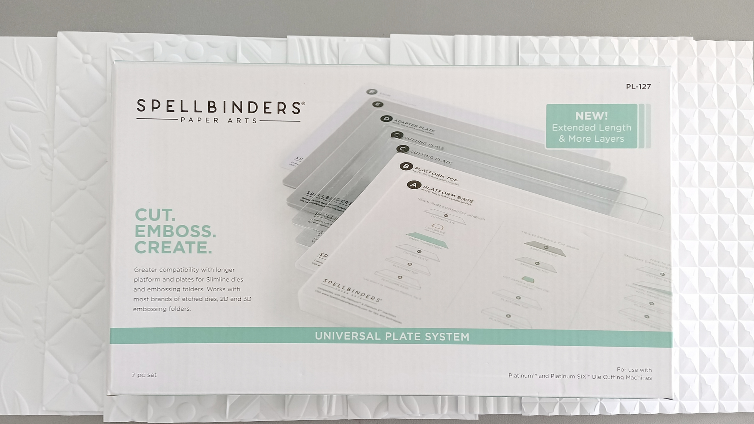 Spellbinders | Universal Plate System & 3D Embossing Folders | Cards ...
