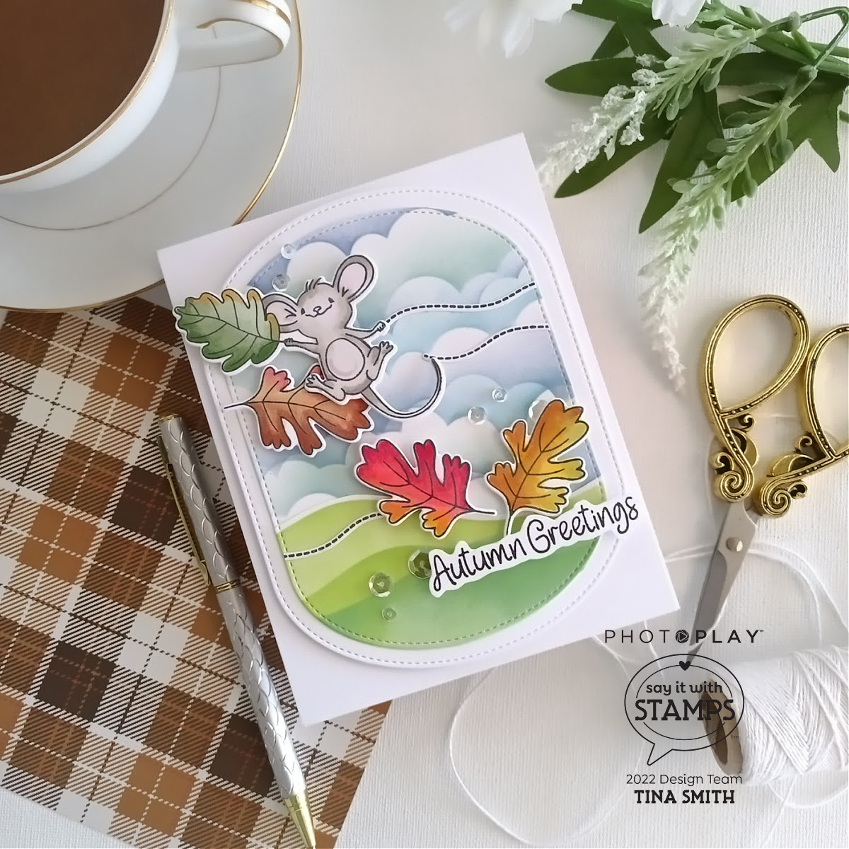 Photoplay #18 – Fall Friends | Cards and Coffee Time