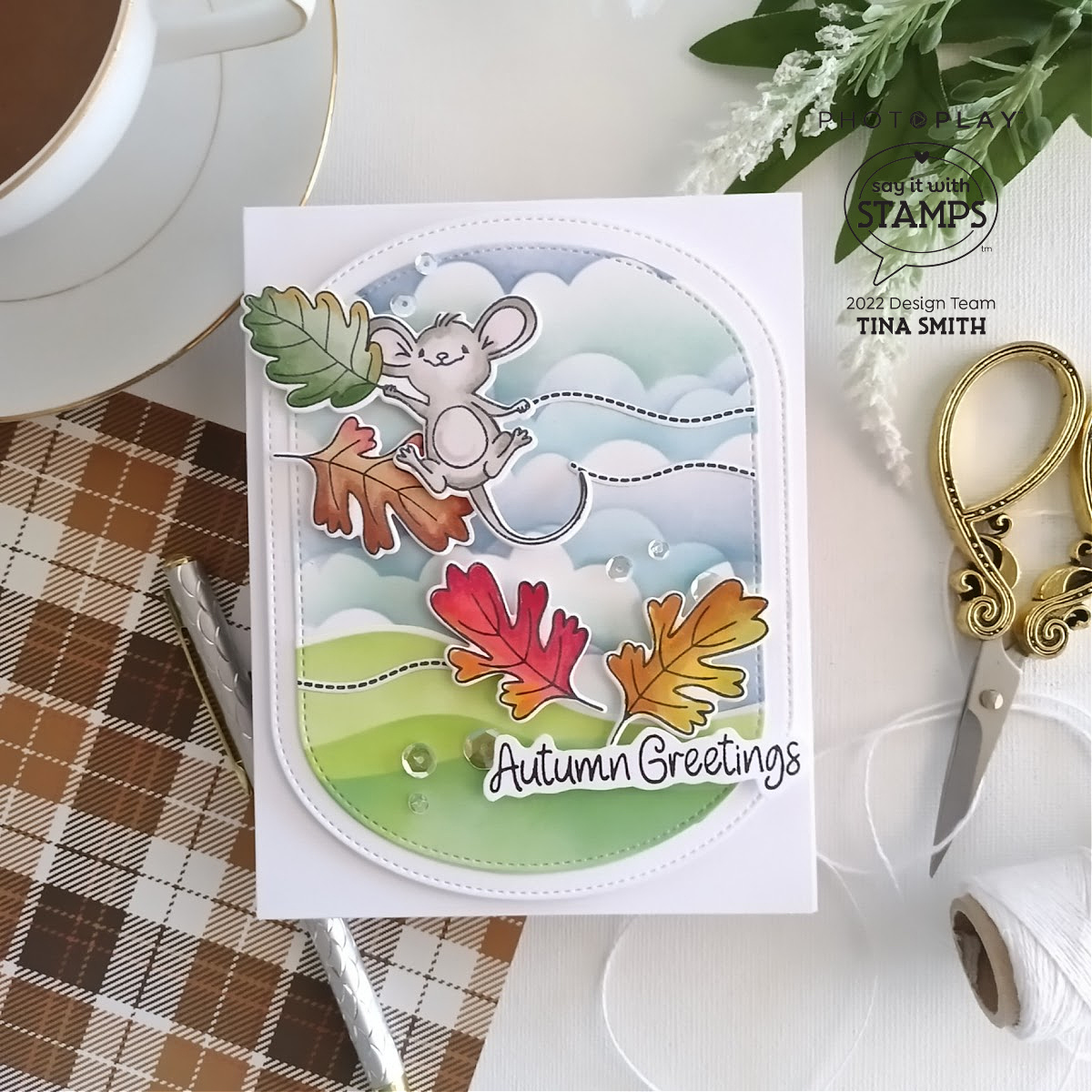 Photoplay #18 – Fall Friends | Cards and Coffee Time