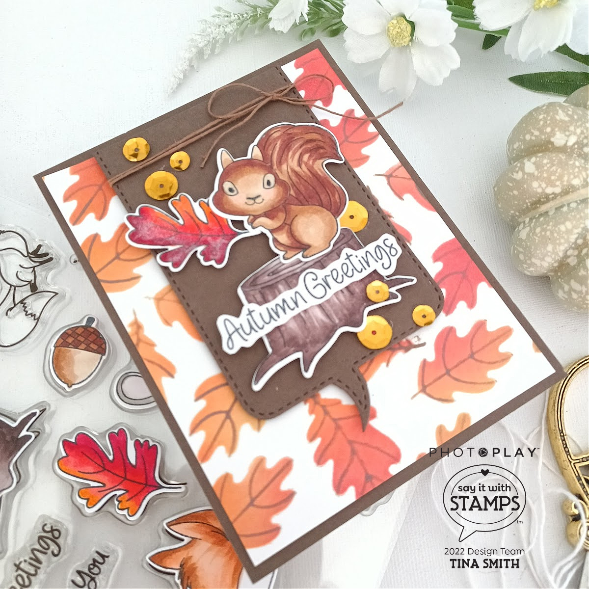 Photoplay – Hello Fall | Cards and Coffee Time
