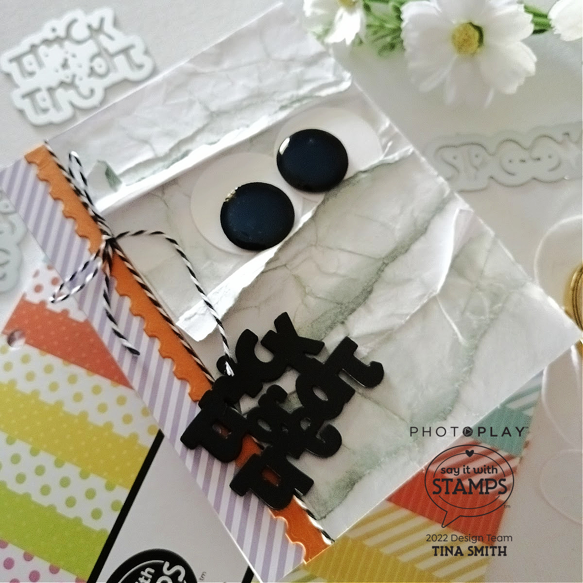 Photoplay – Halloween Word Trio | Cards and Coffee Time