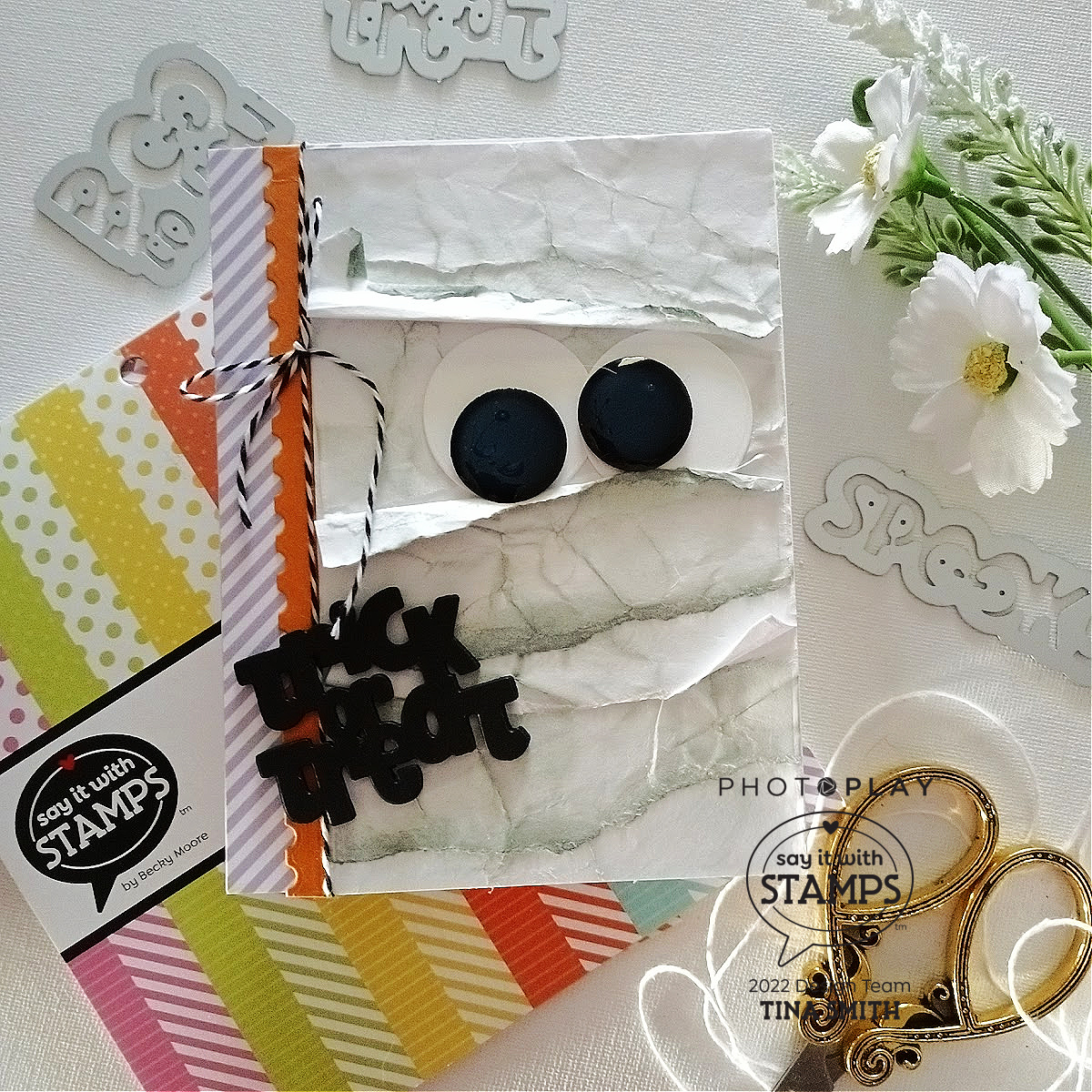 Photoplay – Halloween Word Trio | Cards and Coffee Time