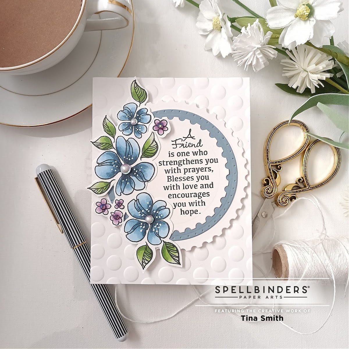 Try It Out Tuesday | Spellbinders – Postage Edge | Cards and Coffee Time