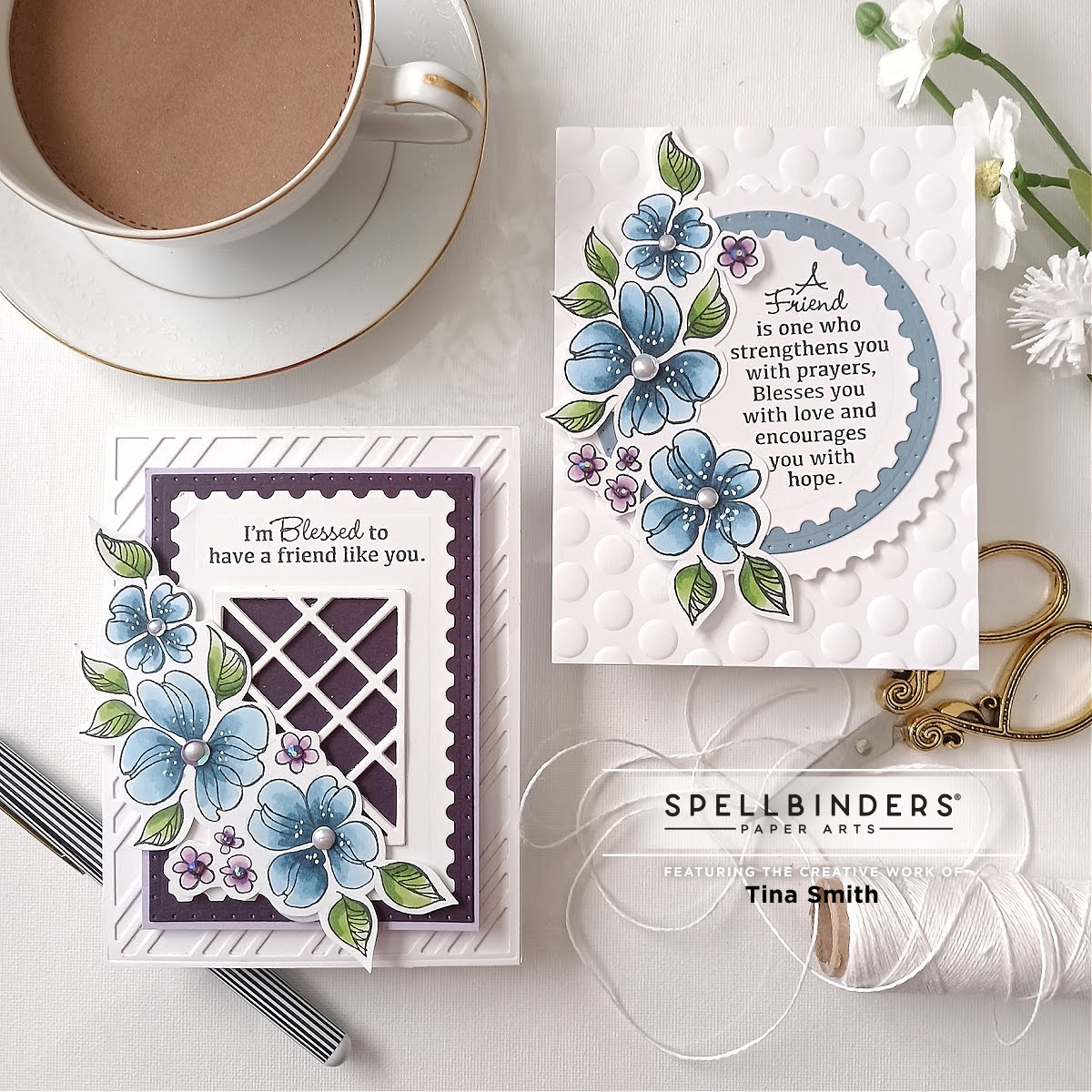 Try It Out Tuesday | Spellbinders – Postage Edge | Cards and Coffee Time