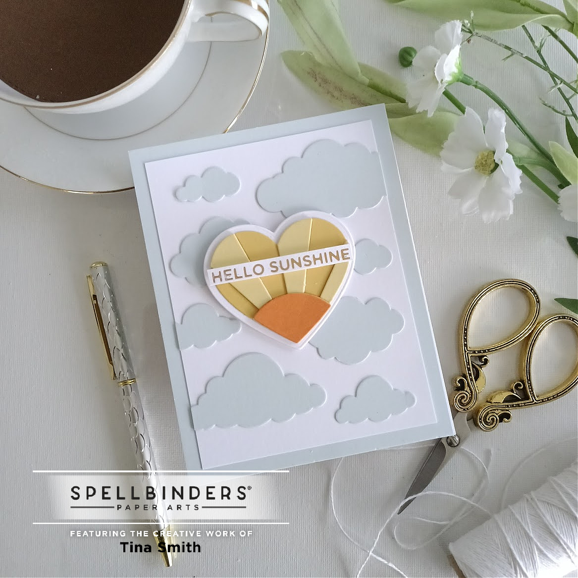 Spellbinders | Crafty Advent Calendar 2022 | Day 8 | Cards and Coffee Time