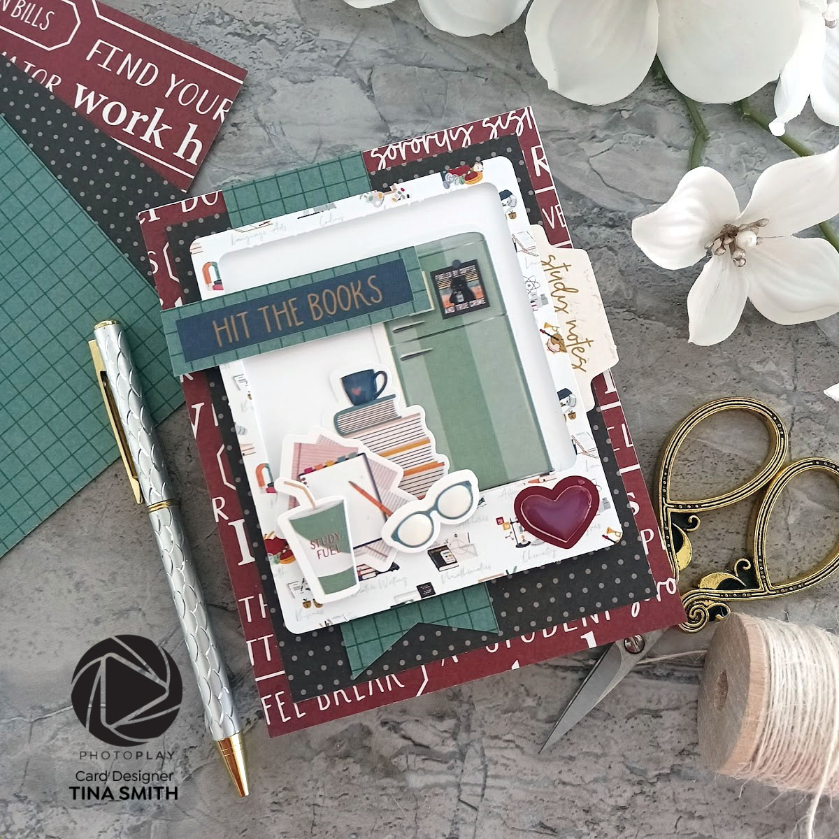 Photoplay Paper – Campus Life (Girl) | Cards and Coffee Time