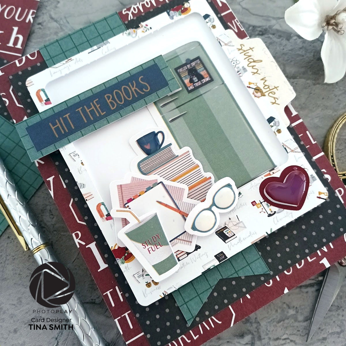 Photoplay Paper – Campus Life (Girl) | Cards and Coffee Time