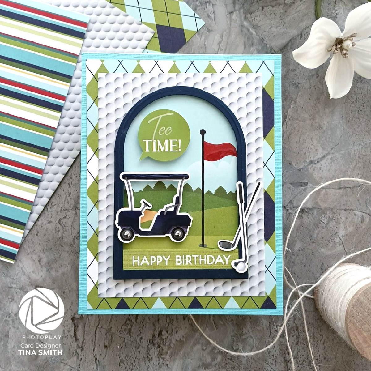 Photoplay Paper – Golf MVP | Cards and Coffee Time