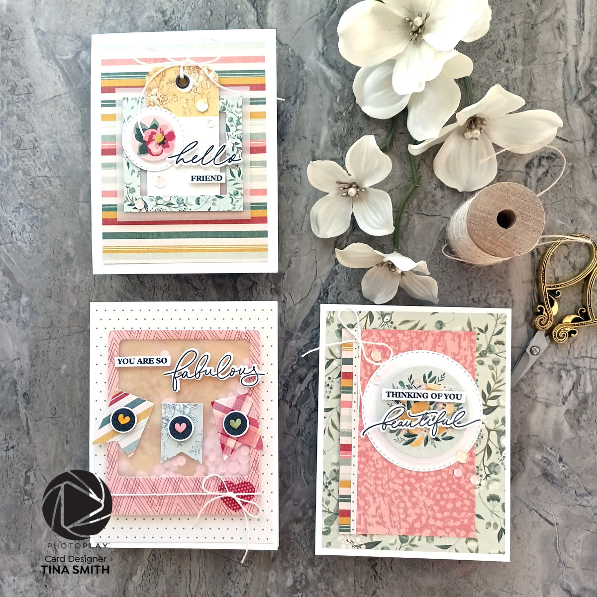 Photoplay Paper – Hello Lovely | Cards and Coffee Time