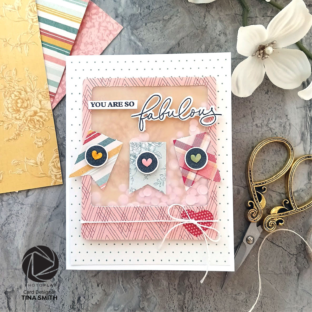 Photoplay Paper – Hello Lovely | Cards and Coffee Time