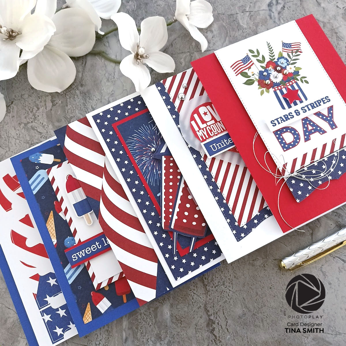 Photoplay Paper – Land That I Love | Cards and Coffee Time