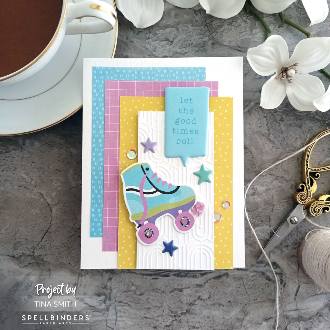 Spellbinders | Quick & Easy Card Kit | Aug 2023 | Cards and Coffee Time