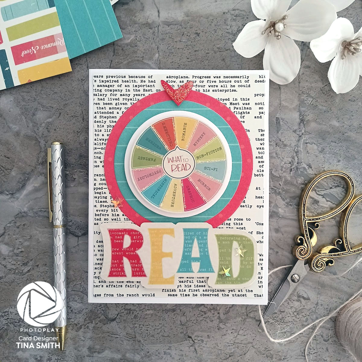 Photoplay Paper – Book Club | Cards and Coffee Time