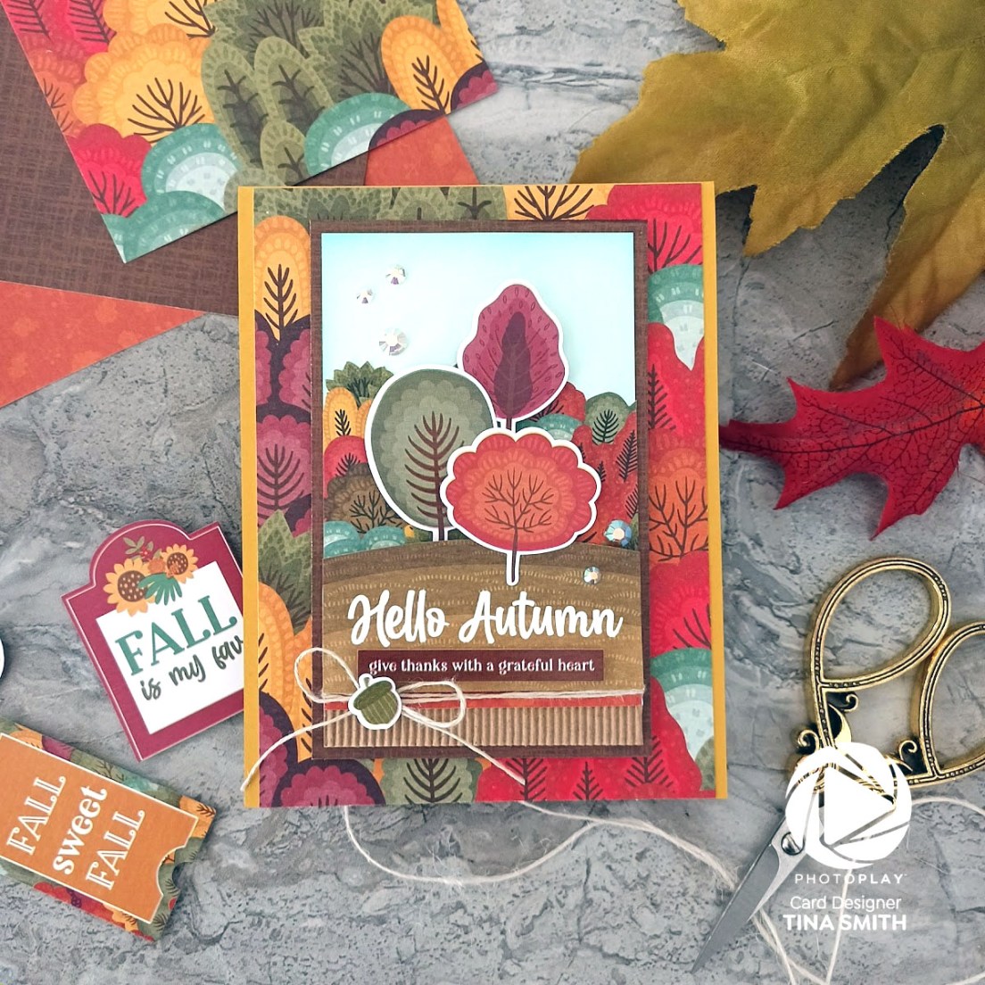 Photoplay Paper – Autumn Vibes Collection | Cards and Coffee Time
