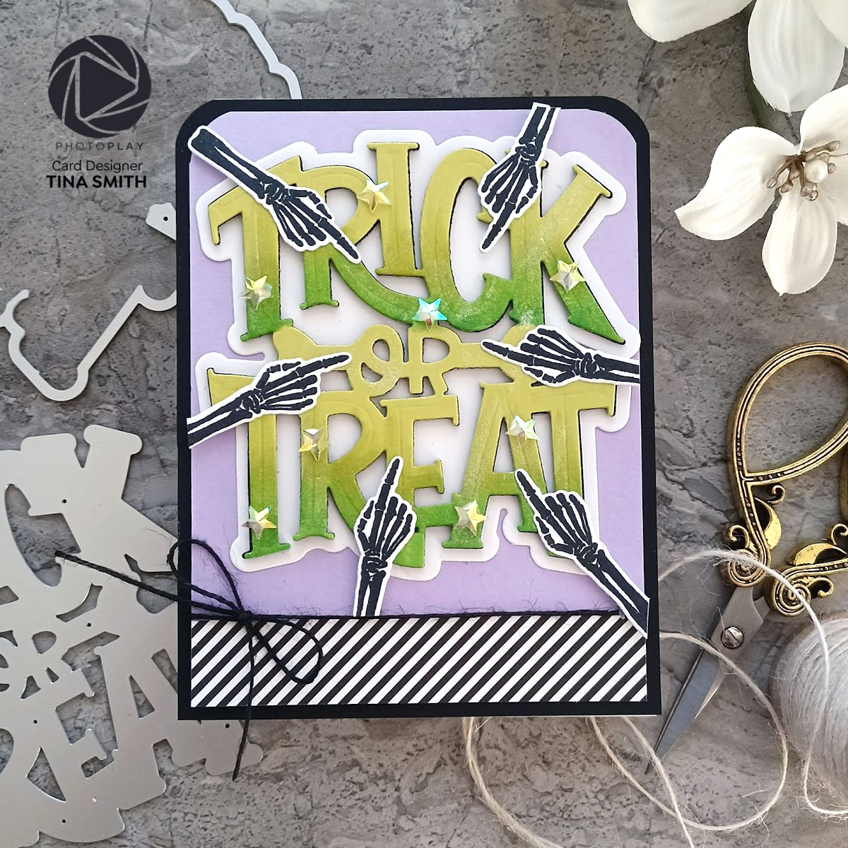 Photoplay Paper – SIS Trick or Treat | Cards and Coffee Time