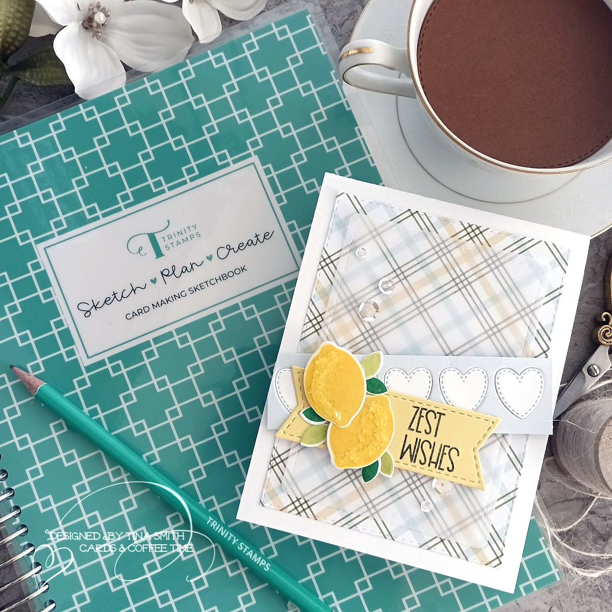 Trinity Stamps | Card Making Sketchbook | Cards and Coffee Time