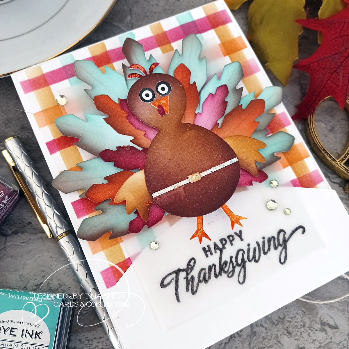 Papertrey Ink – Build – A – Turkey | Cards and Coffee Time