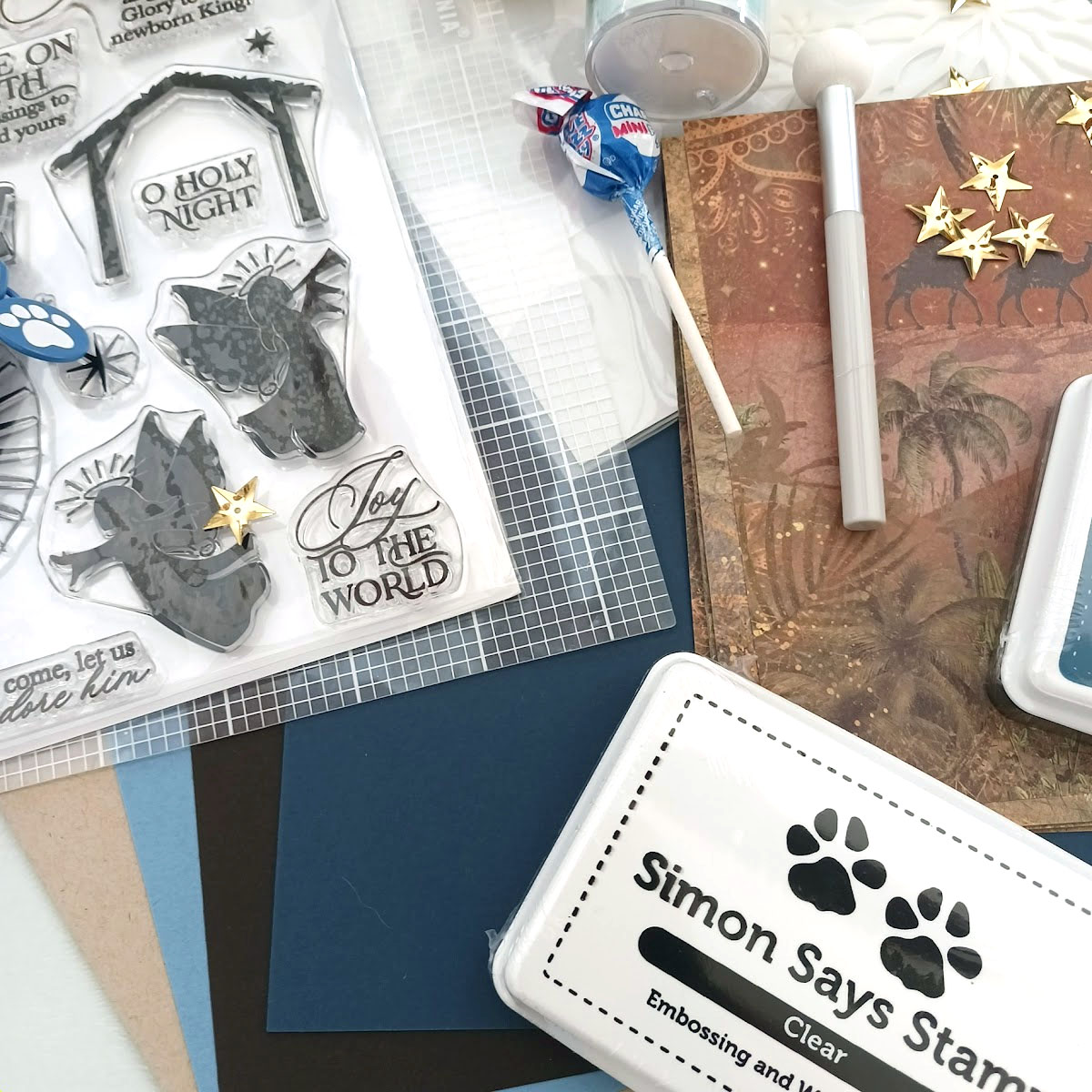 Simon Says Stamp – Hark the Newborn King Card Kit | Cards and Coffee Time