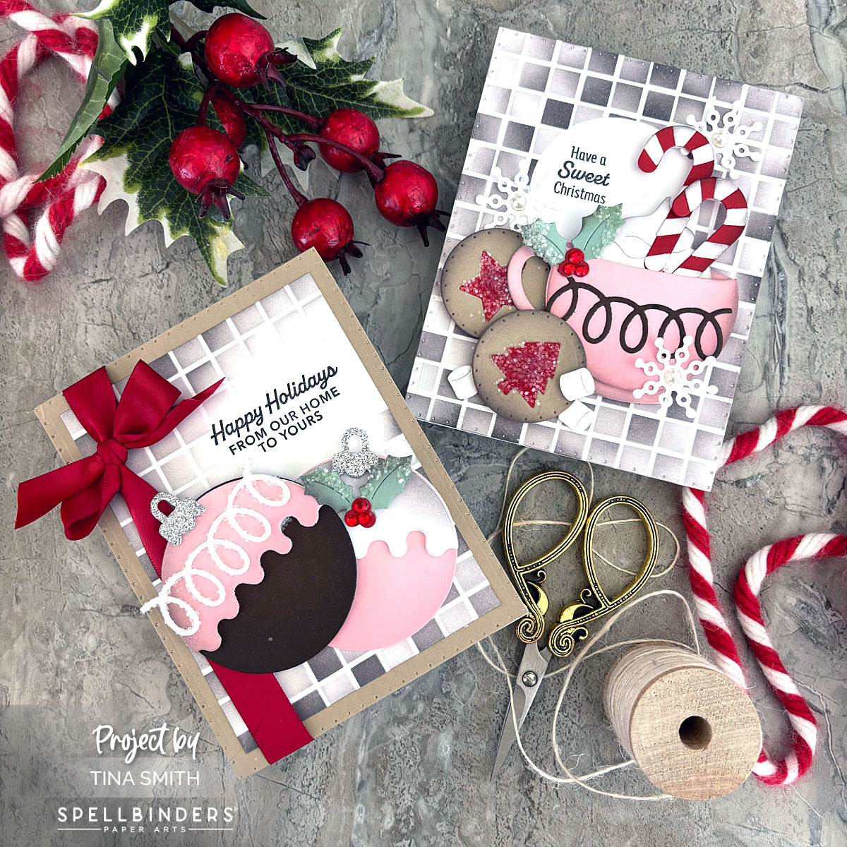 Spellbinders – Merry Mugs & Festive Ornaments | Cards and Coffee Time