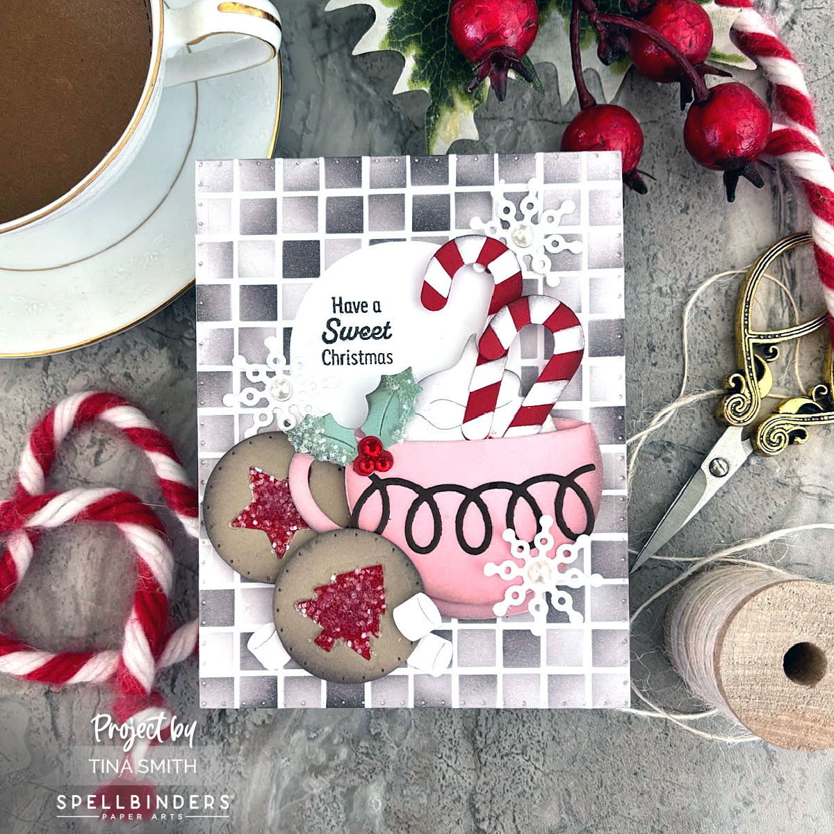 Spellbinders – Merry Mugs & Festive Ornaments | Cards and Coffee Time