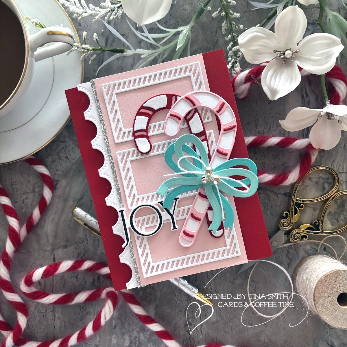 Papertrey Ink – Candy Cane Classics | Cards and Coffee Time